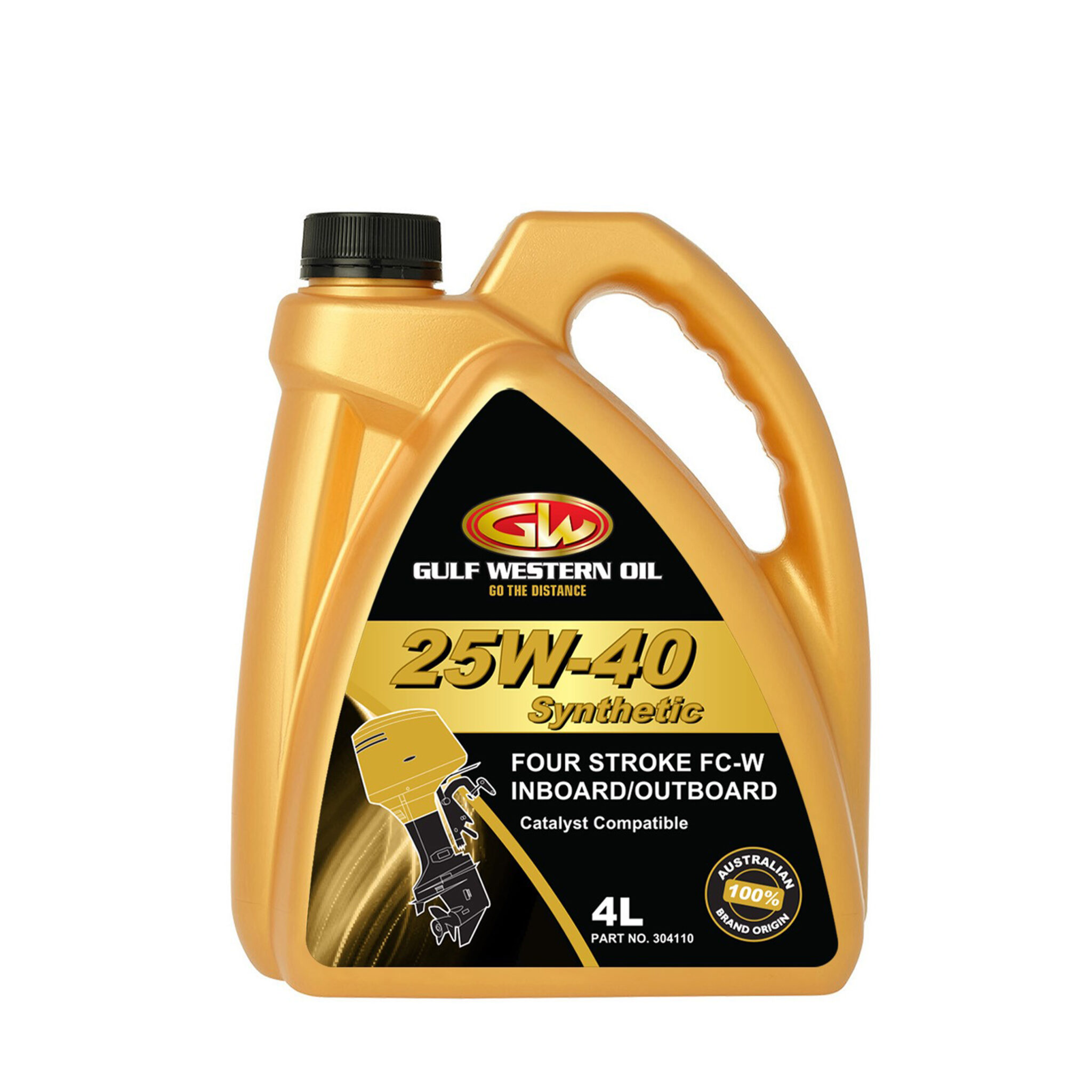 OUTBOARD 4-STROKE FC-W 25W-40 - Gulf Western Oil