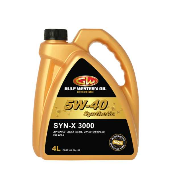 SYN-X 3000 5W-40 - Gulf Western Oil